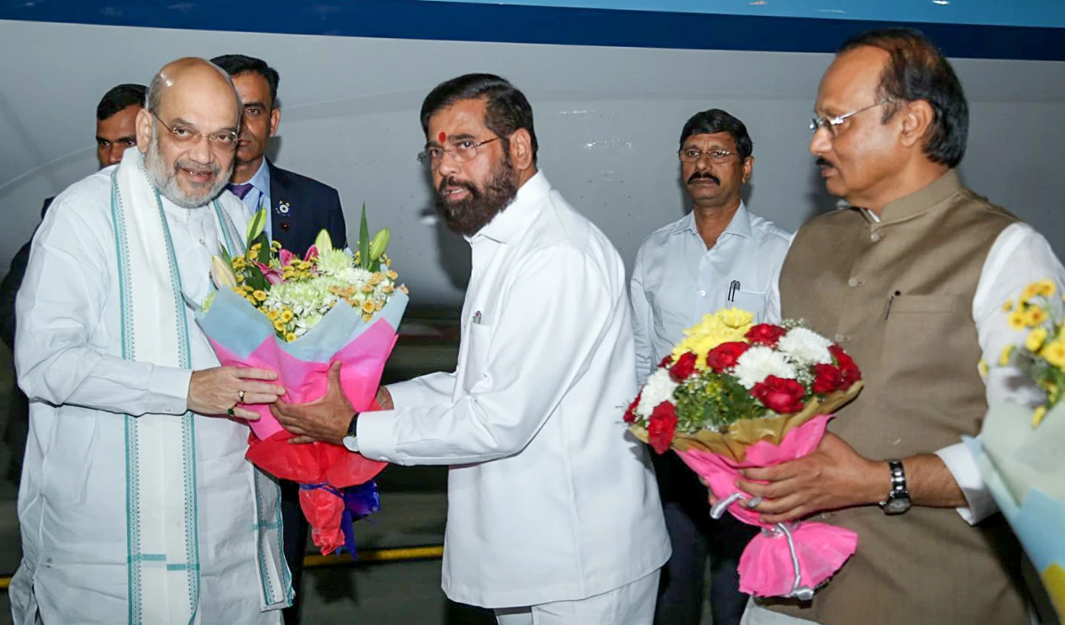 Maharashtra Assembly elections: अमित शाह से मिले एकनाथ शिंदे और अजित ...